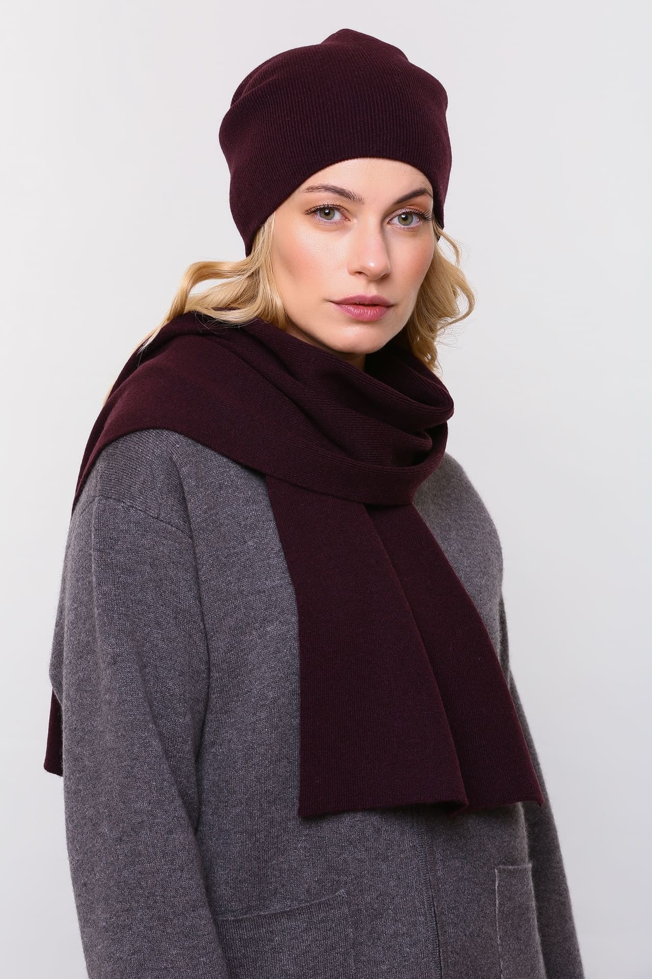 Кашемировый шарф купить с быстрой доставкой | KHAN Cashmere 162799